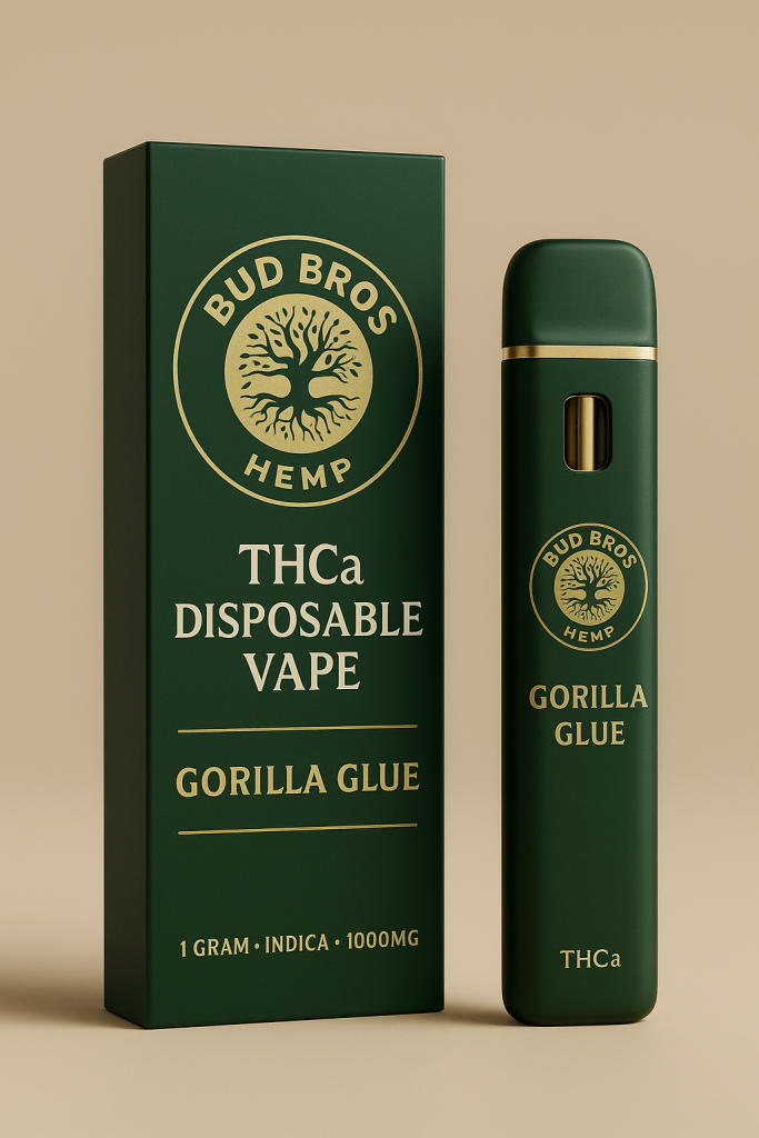 Gorilla Glue THCa Disposable Vape - Bud Bros Hemp